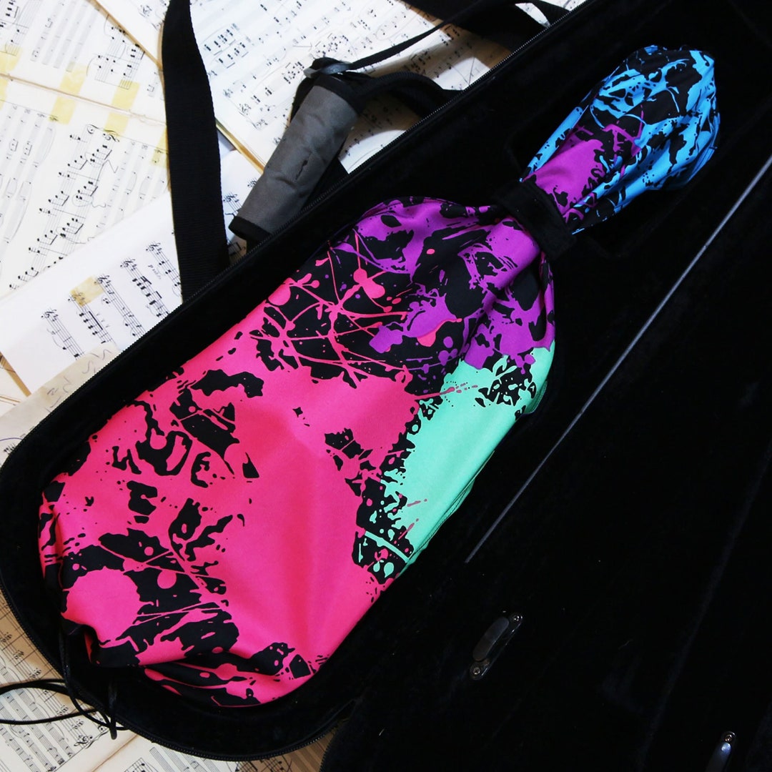 Violin Viola silk Touch Bag, Gift for Violonist, Violin Protection - Etsy