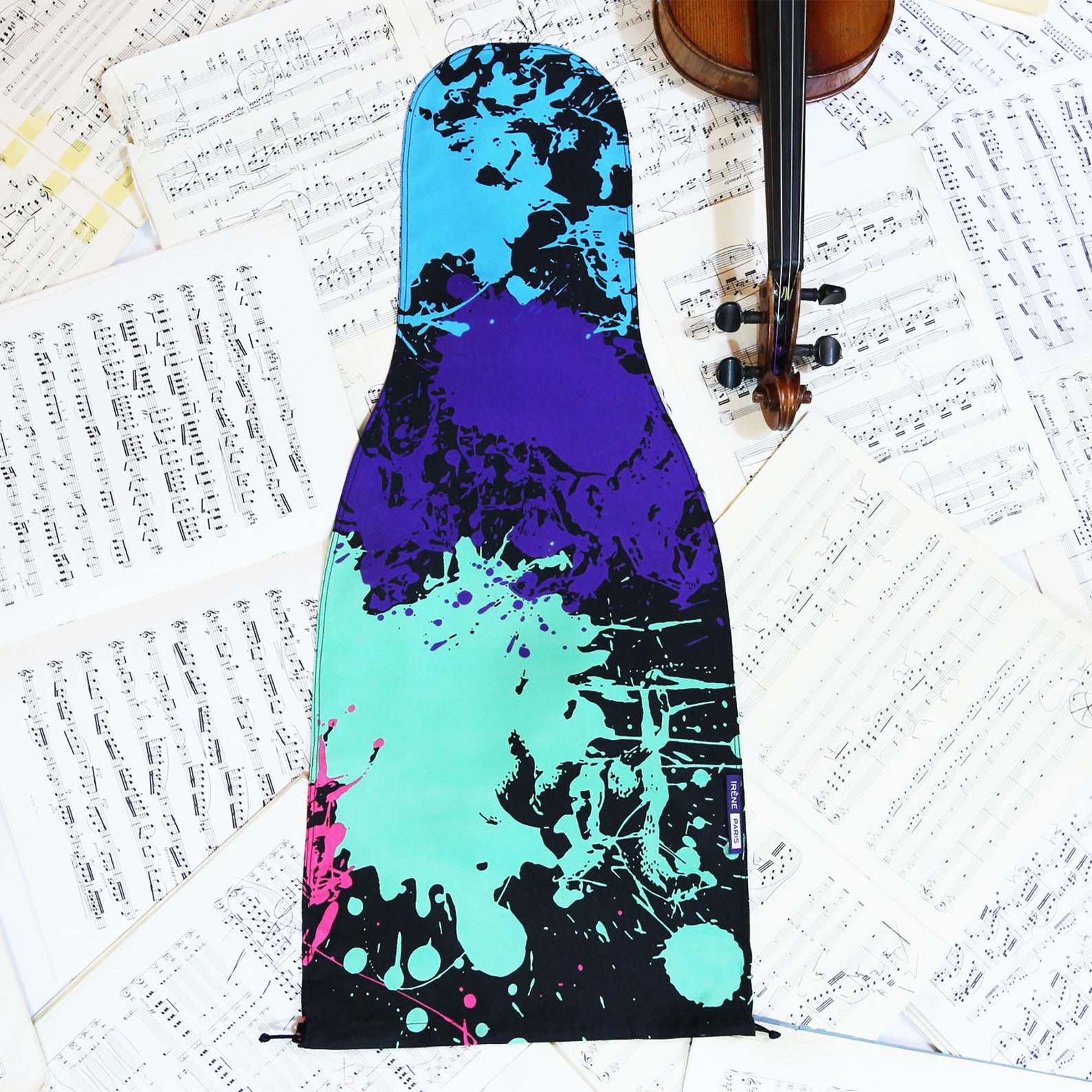 Violin Silk Bag, Viola Bag, Silk Violin Case, Violin Backpack, Silk ...