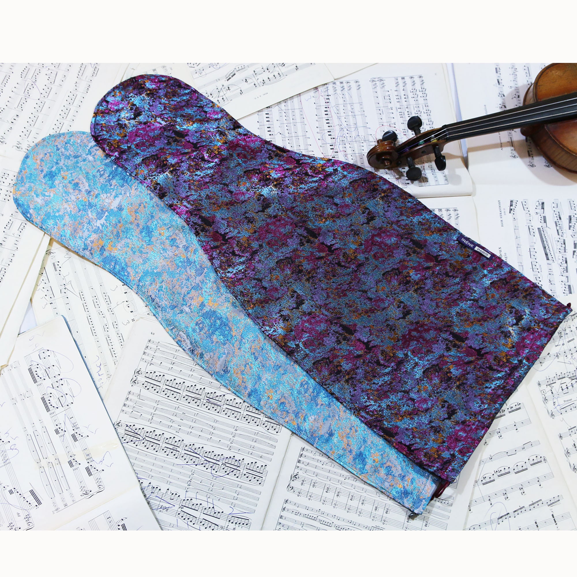 Violin Viola Shining Jacquard Bag, Instrument Protection, Cover, Gift ...