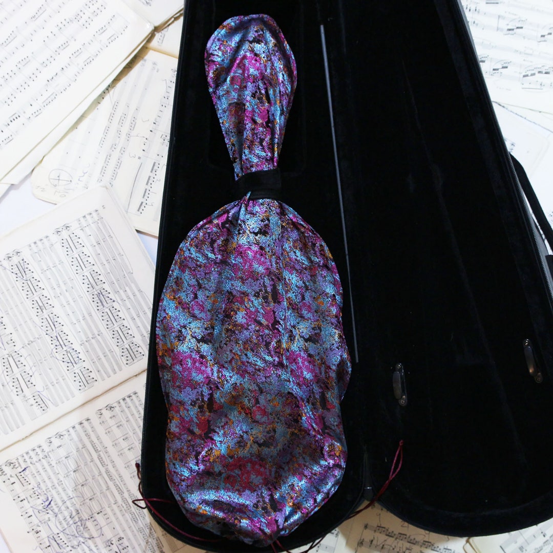Violin Viola Shining Jacquard Bag, Instrument Protection, Cover, Gift ...