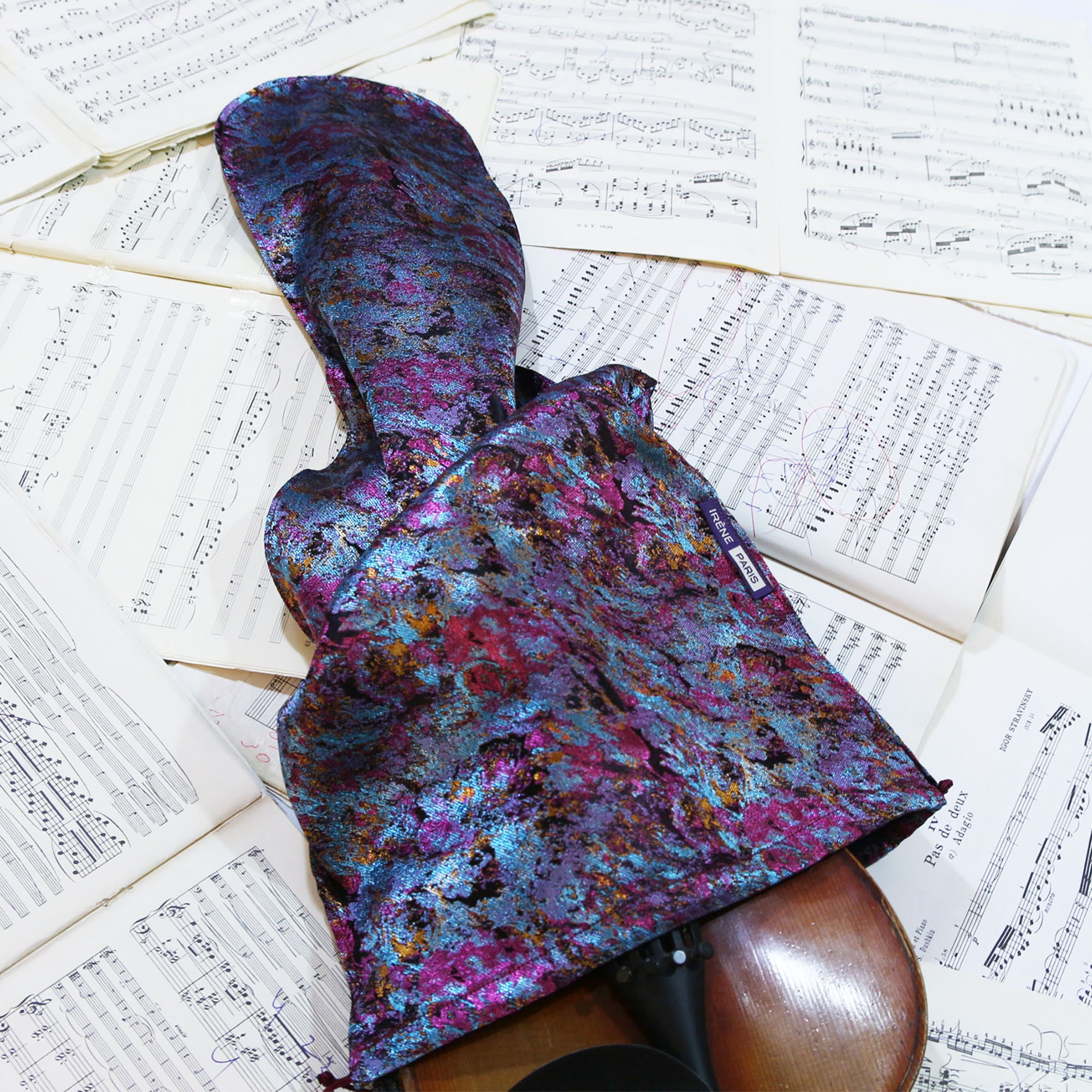 Violin Viola Shining Jacquard Bag, Instrument Protection, Cover, Gift ...