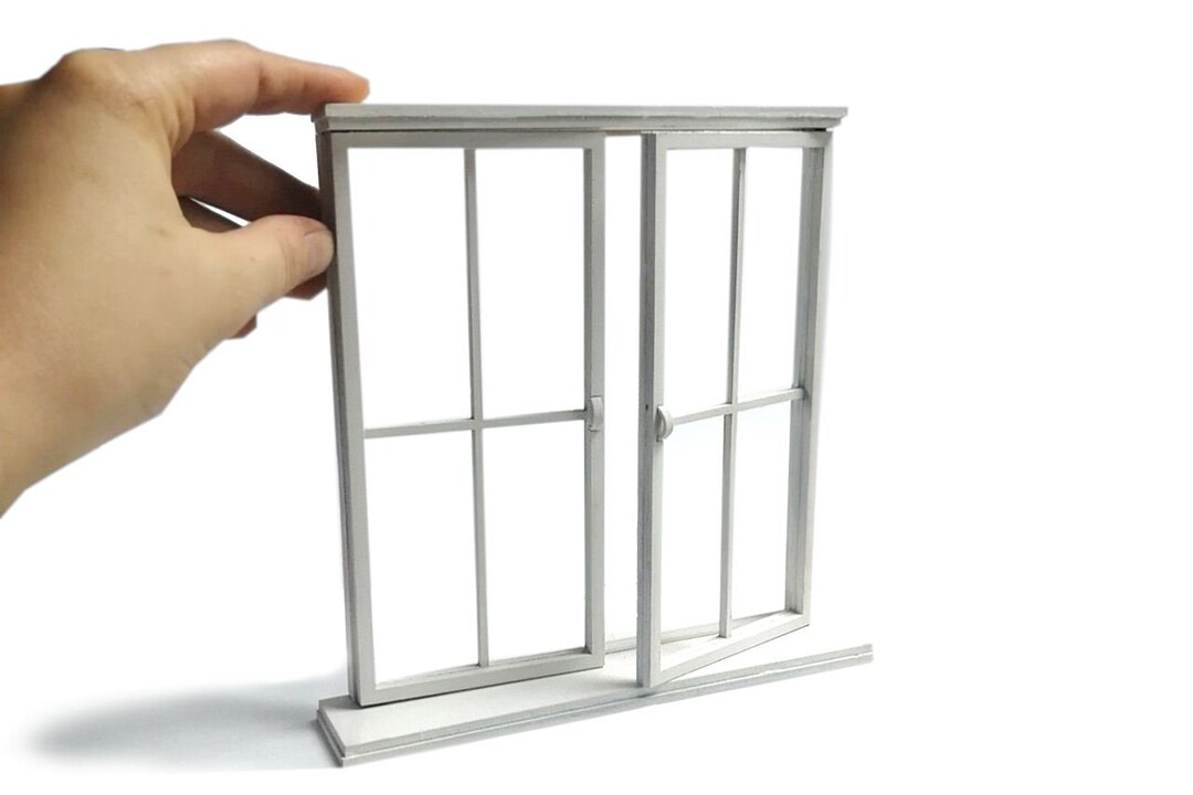 1:6 Scale Miniature Window M2 for Doll / Window for 12 Inch Doll Dolls ...