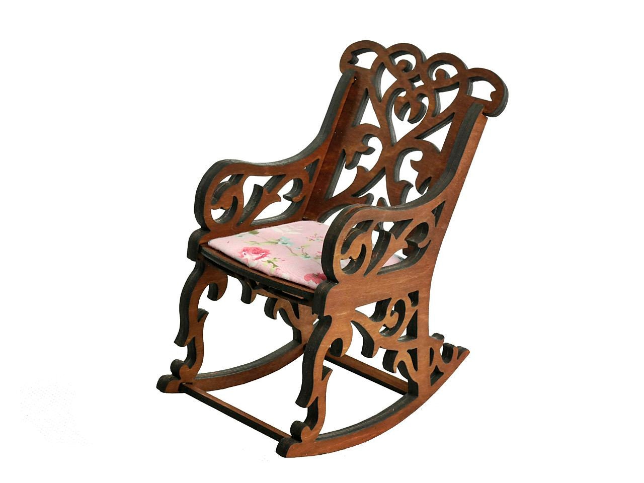 1:6 Scale Miniature Rocking Chair/ Dollhouse Furniture / for - Etsy