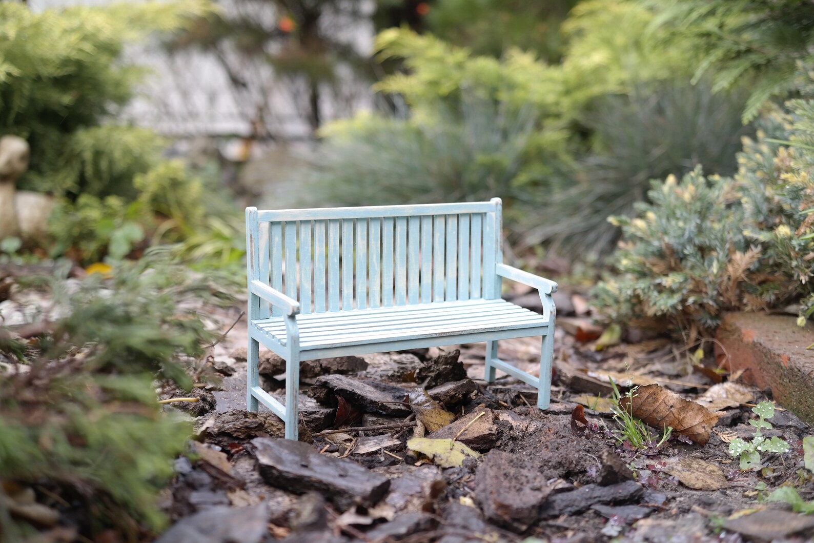 1:6 Scale Miniature Garden Bench for Doll / for 12 Inch Doll - Etsy