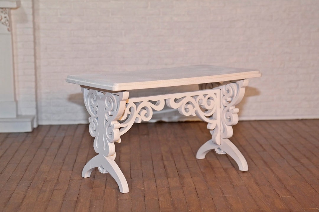 1:6 Scale Table / Dollhouse Furniture / for 12 Inch Doll Dolls / - Etsy