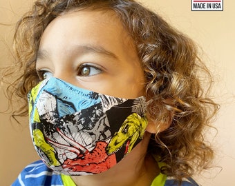 Kids face mask | Etsy
