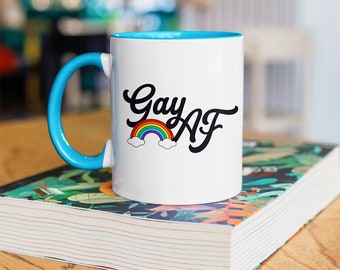 Gay Mug LGBT Rainbow Flag Pride Flag Gay Pride Gay - Etsy