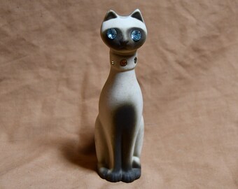Siamese Cat Statue | Etsy
