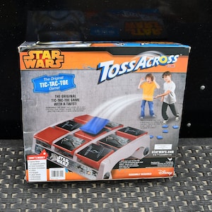 Vintage Disney Star Wars Toss Across / Tic-tac-toe by Mattel / Complete ...