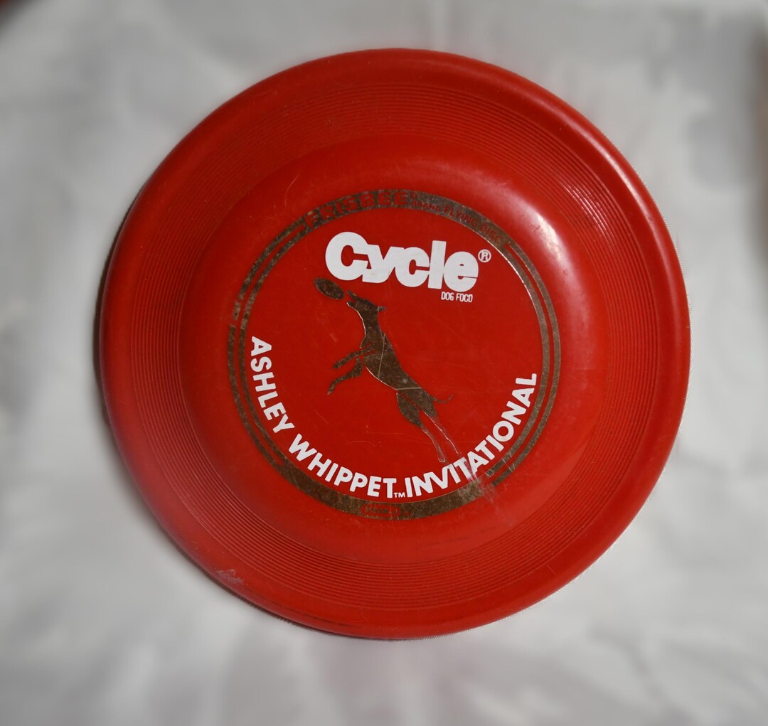 Vintage Cycle (dog Food) Ashley Whippet Invitational 1983 Red Wham-o ...