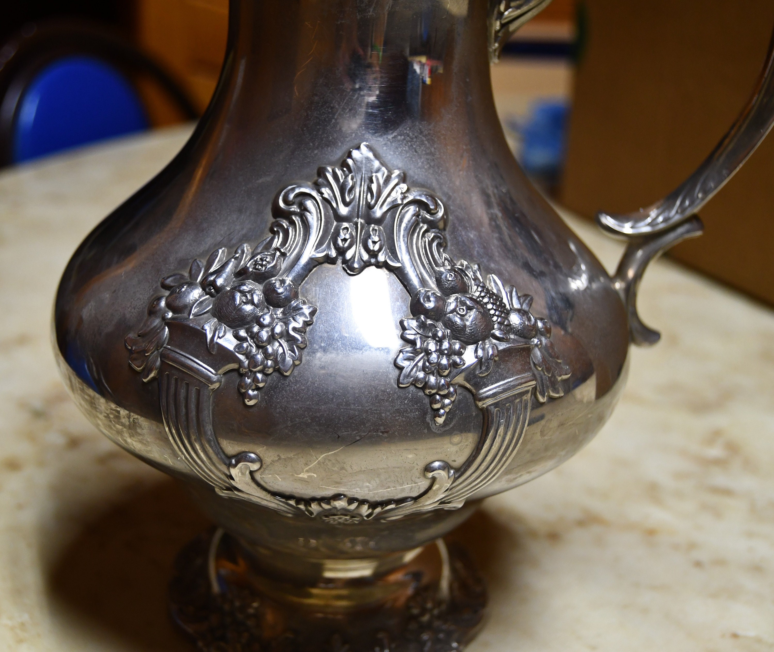 Vintage Reed & Barton Worlds Finest Silver Plate Water Pitcher - Etsy
