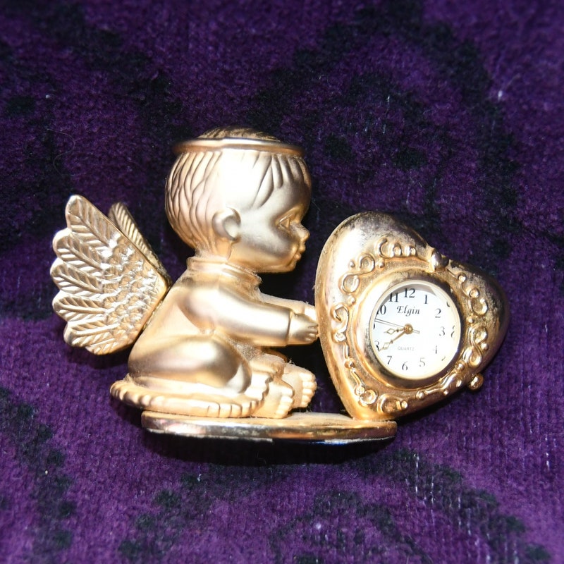 Clock With Wings - Etsy