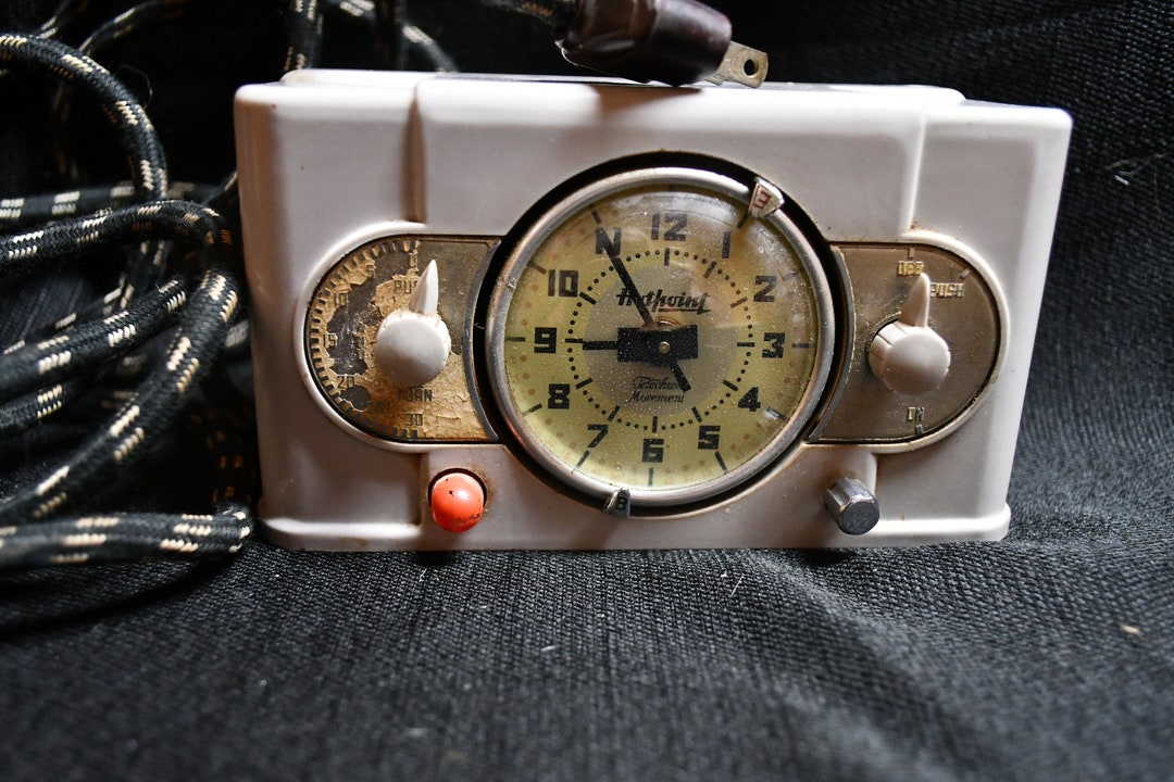 Vintage Rare General Electric Hotpoint Telechron Movement Electric ...