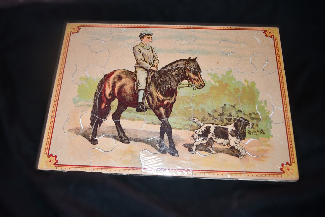 Vintage / Antique Circa 1900 Antique Children’s 15 Piece Cardboard ...