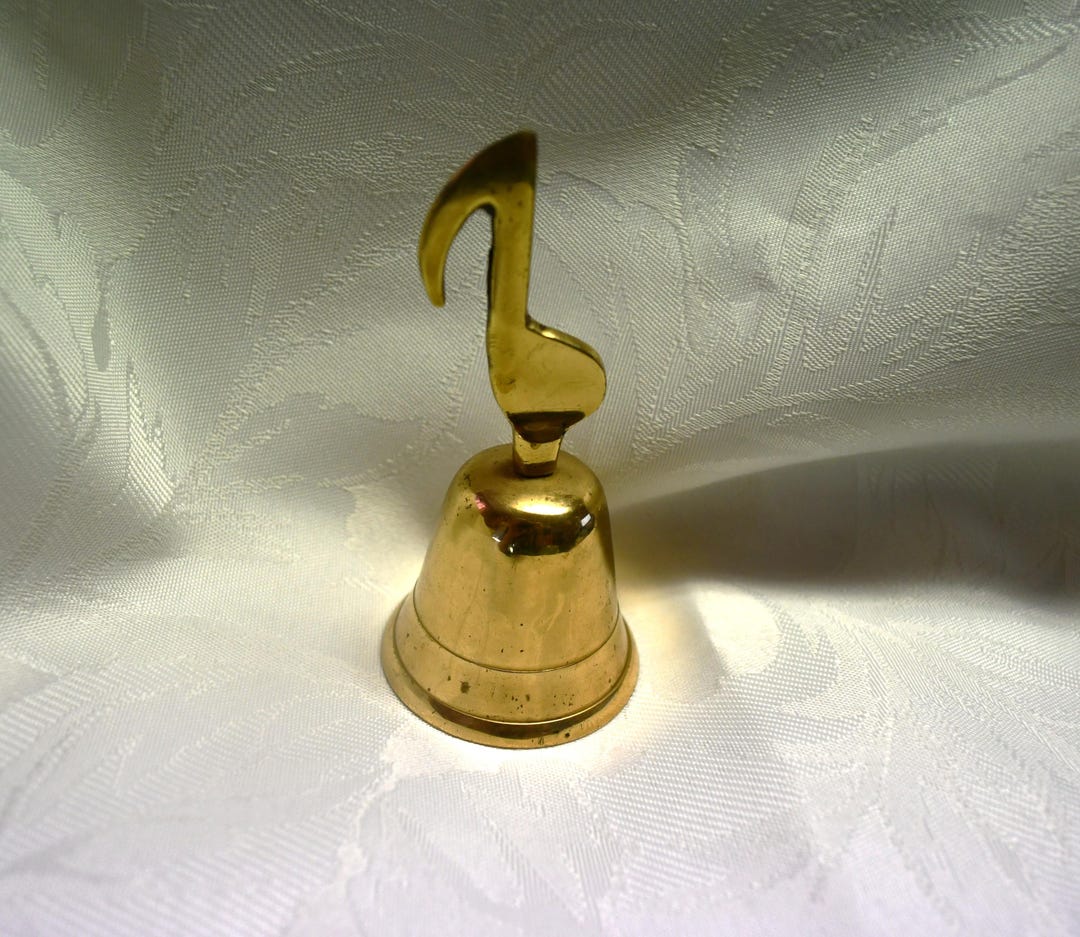 Vintage Hampton Brass Made in India Solid Brass Nusic Note Decorative ...