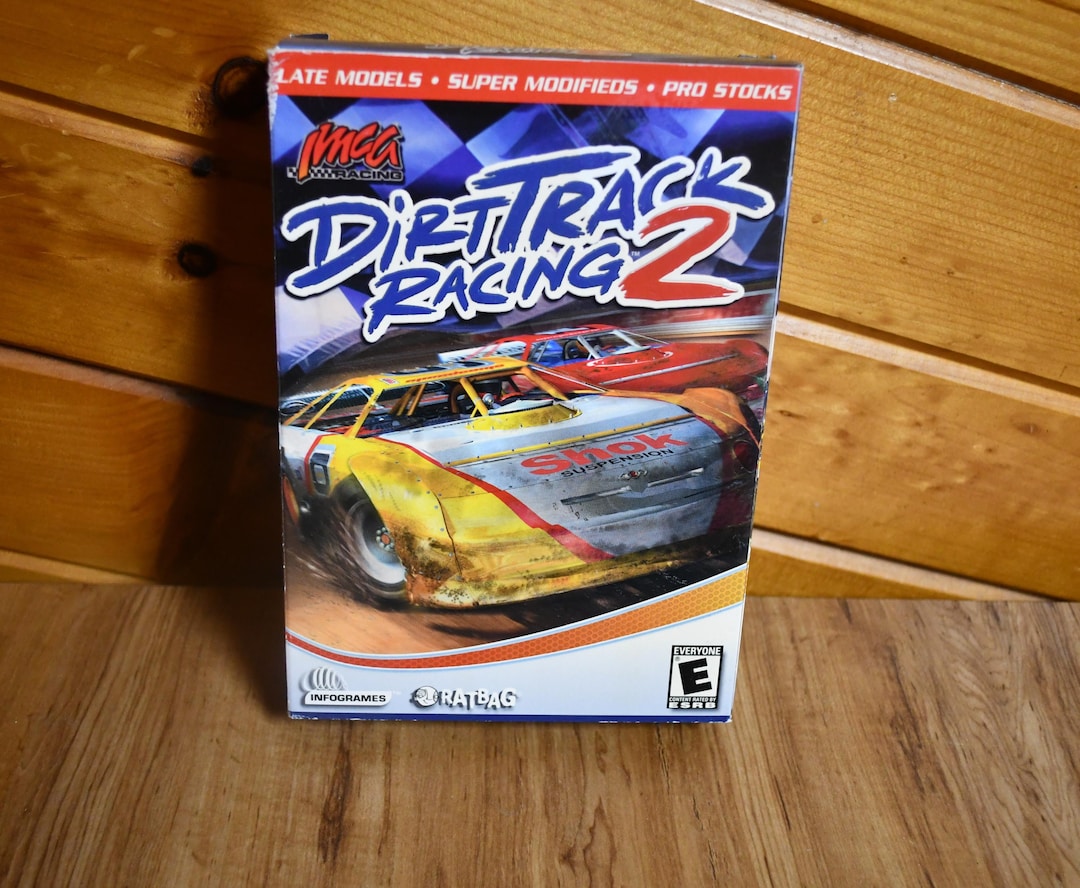 Vintage 2002 Ratbag - Dirt Track Racing 2 - Windows 1998-2000 PC Game ...