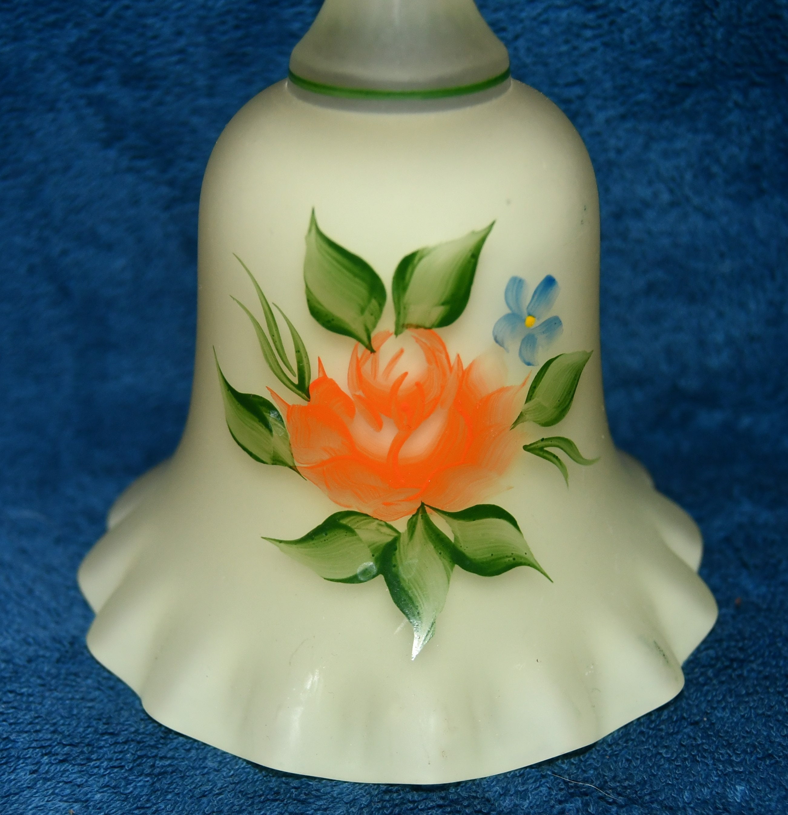 Vintage Fenton Yellow Glass Dinner Bell/lemon Pattern-hand - Etsy