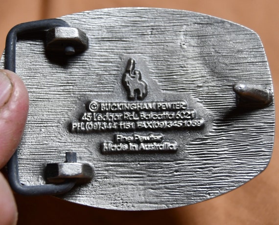 Vintage Landsdowne Engineering - Belt Buckle - Buckin… - Gem