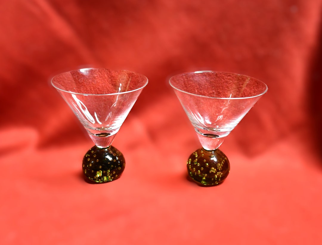 Vintage E. Cointreau / Circleware Controlled Bubbles Four Ounce Martini ...