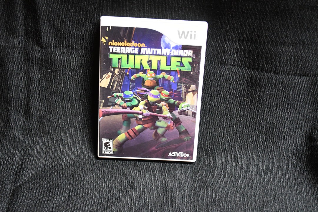 Nintendo Wii Game Cartridge - Activision - Nickelodeon / Teenage Mutant ...