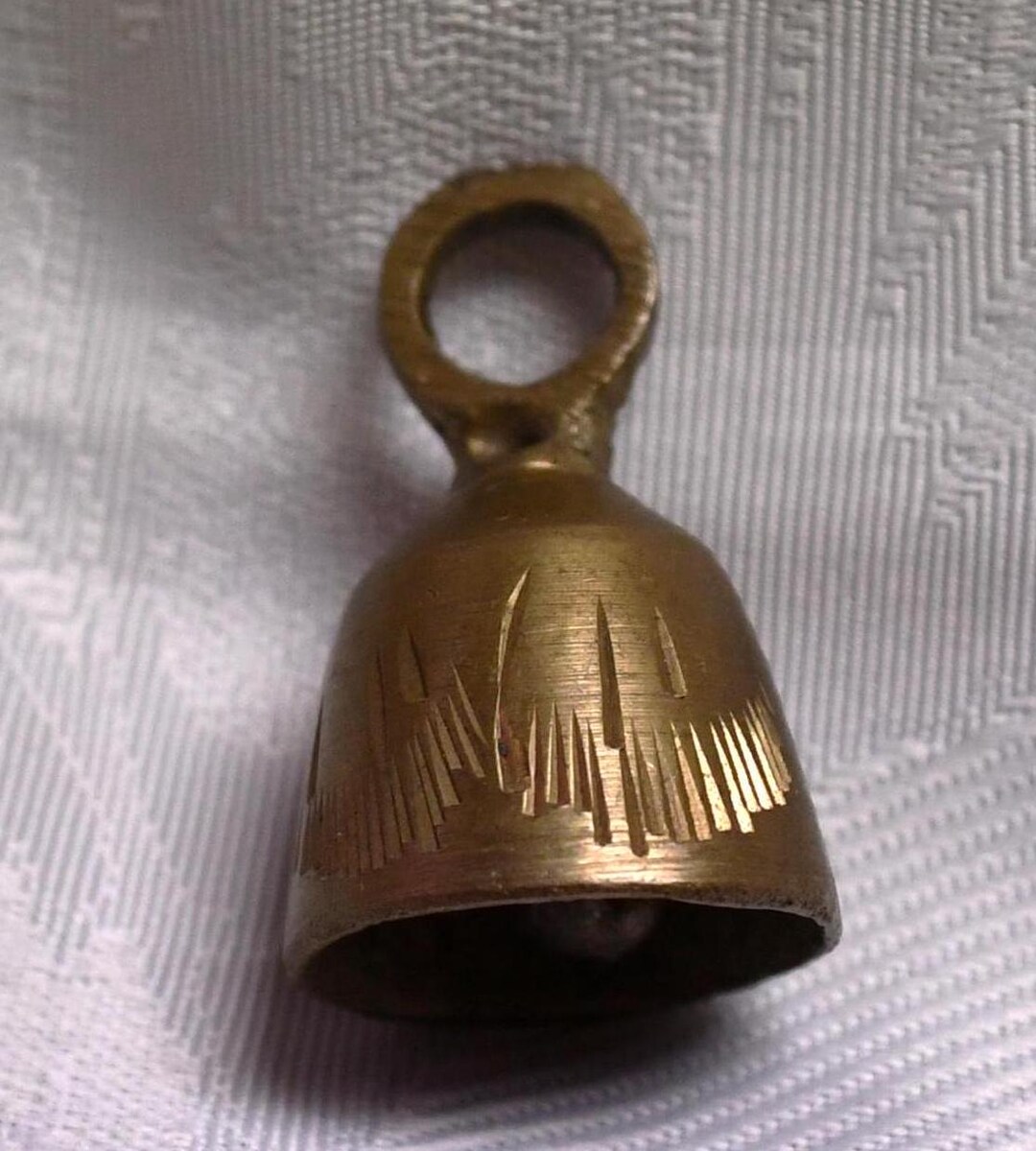 Vintage Solid Brass Small Sized Decorative Etched Solid Brass Miniature ...