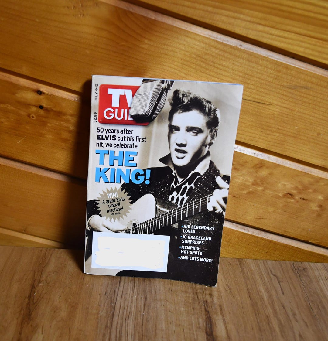 Vintage 2004 TV Guide Magazine July 4-july 10, 2004 - Elvis Presley ...