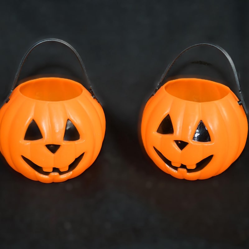 Jack O Lantern Basket - Etsy