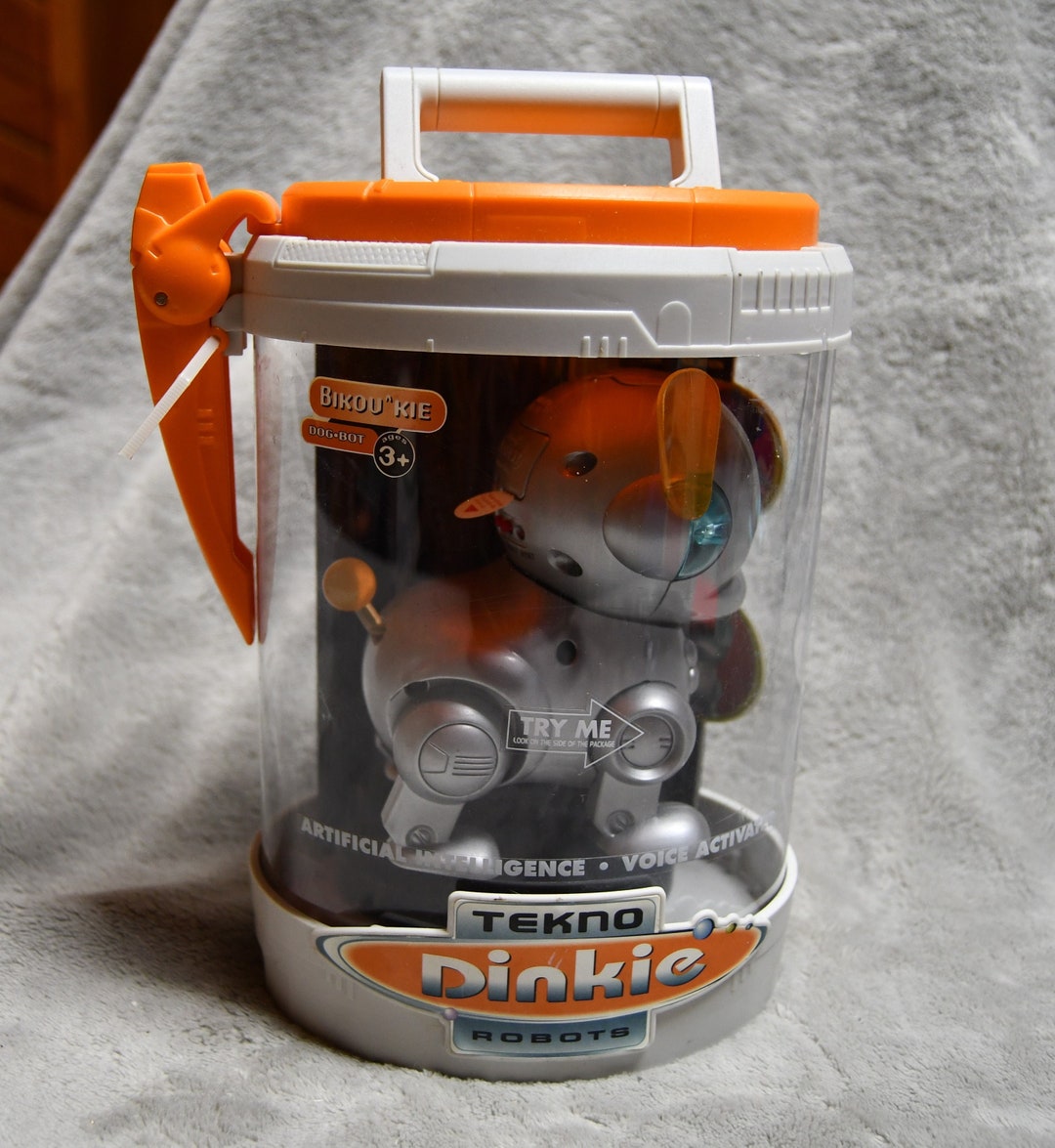 Vintage 2001 Tekno Robots - Bikou Kie Dog Bot - Dinkie / Artificial ...
