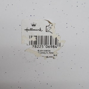 Vintage Hallmark Jan Karon Design Mitford Santa Claus - Speckled Enamel ...