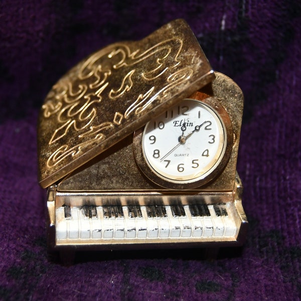 Elgin Mini Clock - Etsy