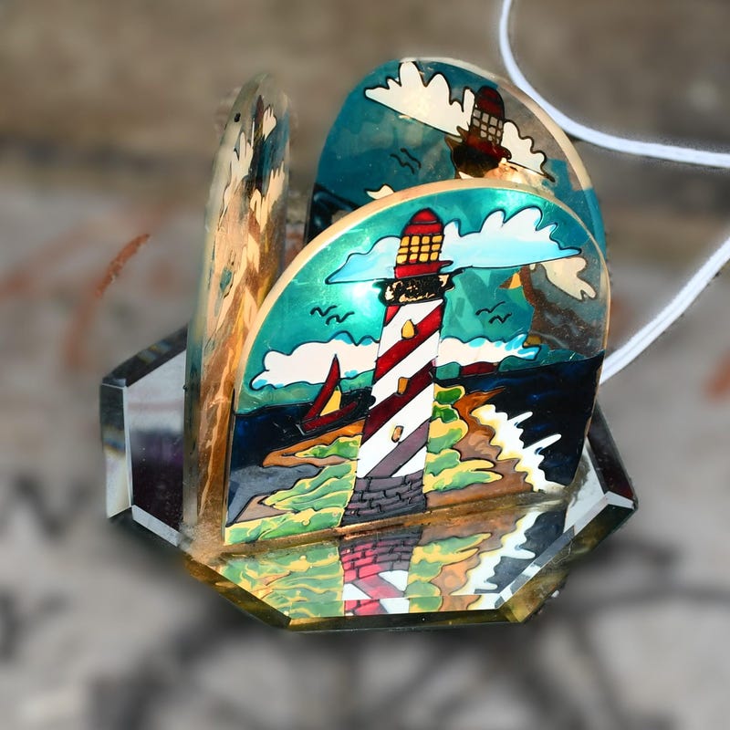 Lighthouse Lamp - Etsy UK