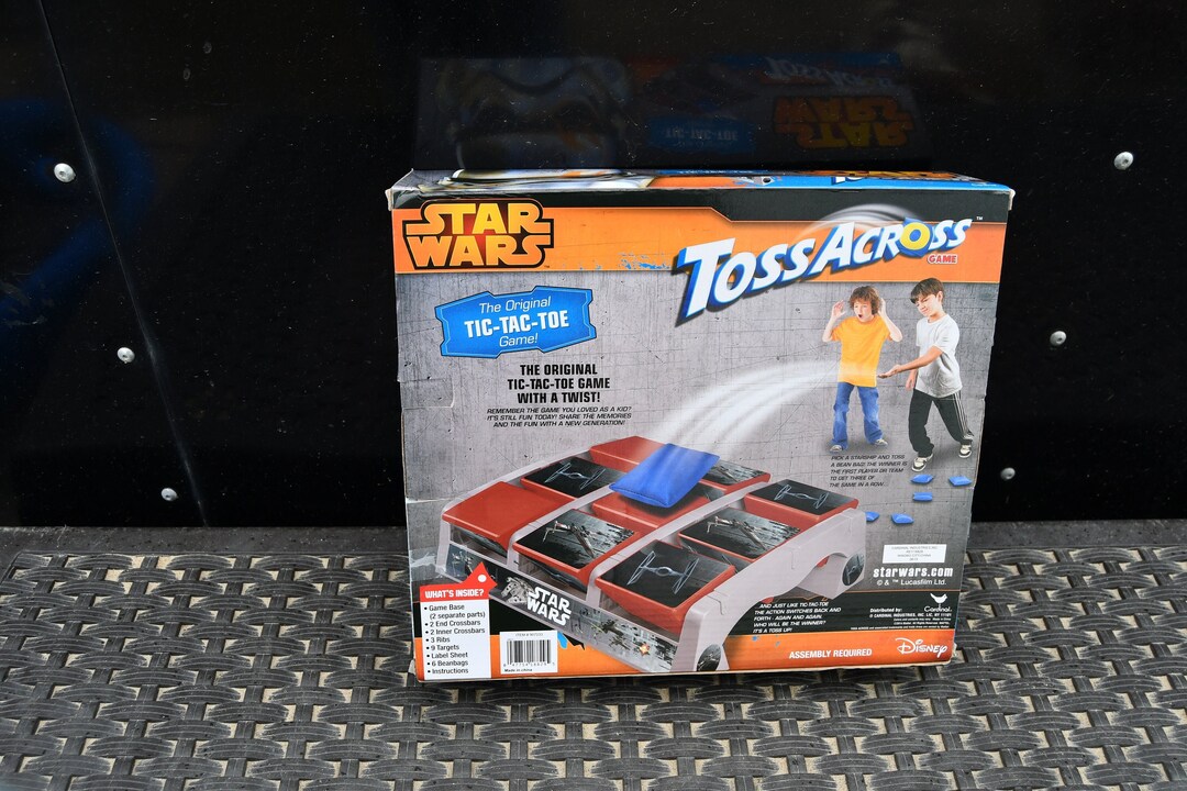 Vintage Disney Star Wars Toss Across / Tic-tac-toe by Mattel / Complete ...