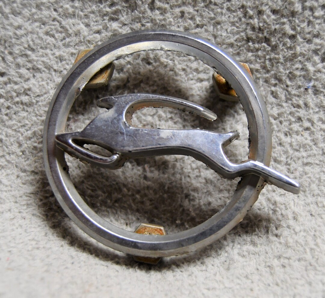 Vintage 1960's Chevy Impala Rear Fender Emblem 4413012 OEM With All ...