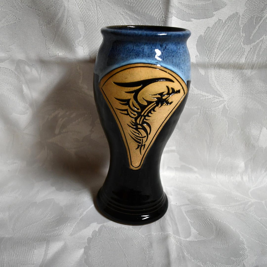 Dragon Artwork Medieval Pottery Beer Mug / Goblet - Minnesota ...