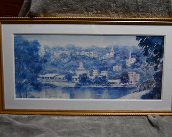 Lou Roman Watercolor - Etsy
