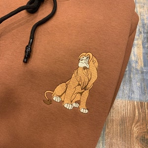 Lion King Simba & Nala Embroidery Design/ 4x4 Hoop/2 Designs/ Anime ...