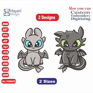 Stitch Dinosaur Embroidery Designs/2 Designs & 2 Size/ Stitch Dinosaur ...