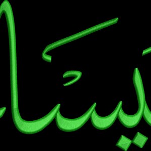 Maysa Arabic Embroidery Designs/maysa Design /ميساء/2 /sizes /your Name ...