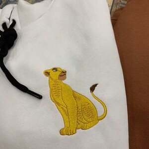 Lion King Simba & Nala Embroidery Design/ 4x4 Hoop/2 Designs/ Anime ...