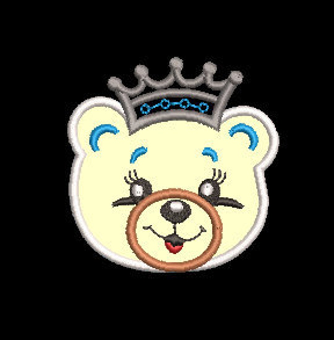 Embroidery Design Bar Crown 2 - Etsy