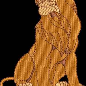 Lion King Simba & Nala Embroidery Design/ 4x4 Hoop/2 Designs/ Anime ...
