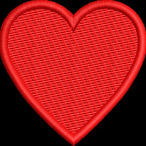 Heart Embroidery Designs/7 Designs & 7 Size/ Heart 7 Designs Machine ...