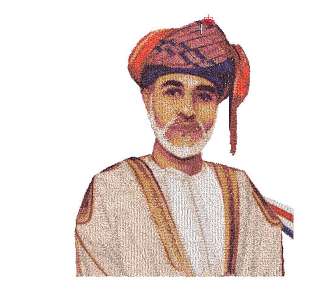 السلطان قابوس/sultan Qaboos Embroidery Design/qaboos Bin Said ...