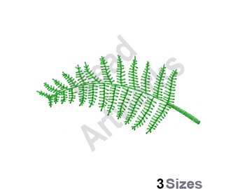 Fern embroidery | Etsy