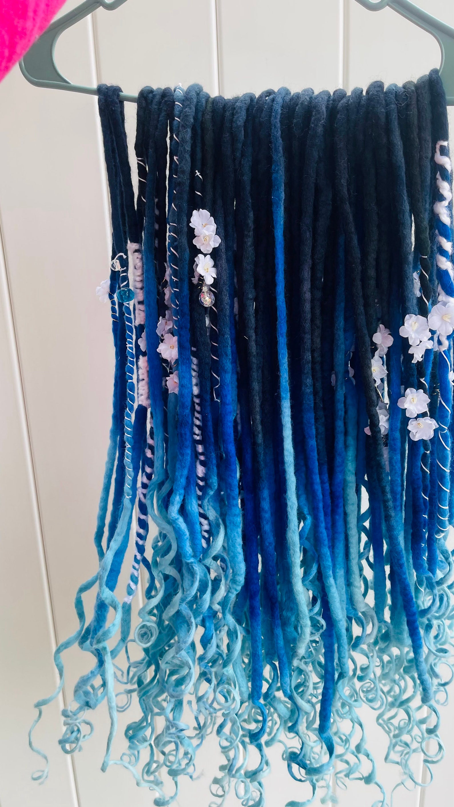 Blue Ombre Double Ended Wool Dreadlocks - Etsy