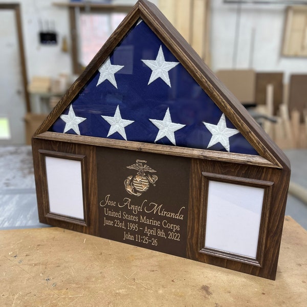 Flag Case With Shell Casings - Etsy