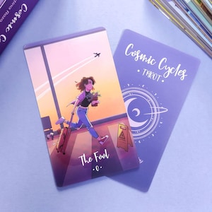Tarot Cards Cosmic Cycles, 4th Standard Edition With 12 Extra Cards - Etsy
