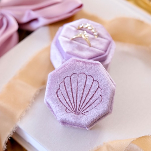 Shell Ring Box - Etsy