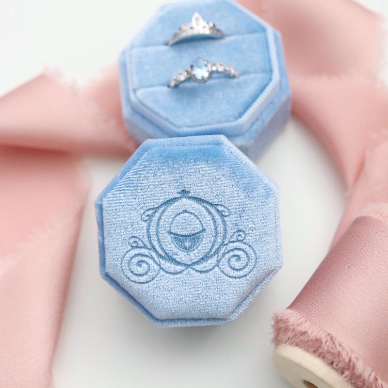 Cinderella Engagement Ring - Etsy