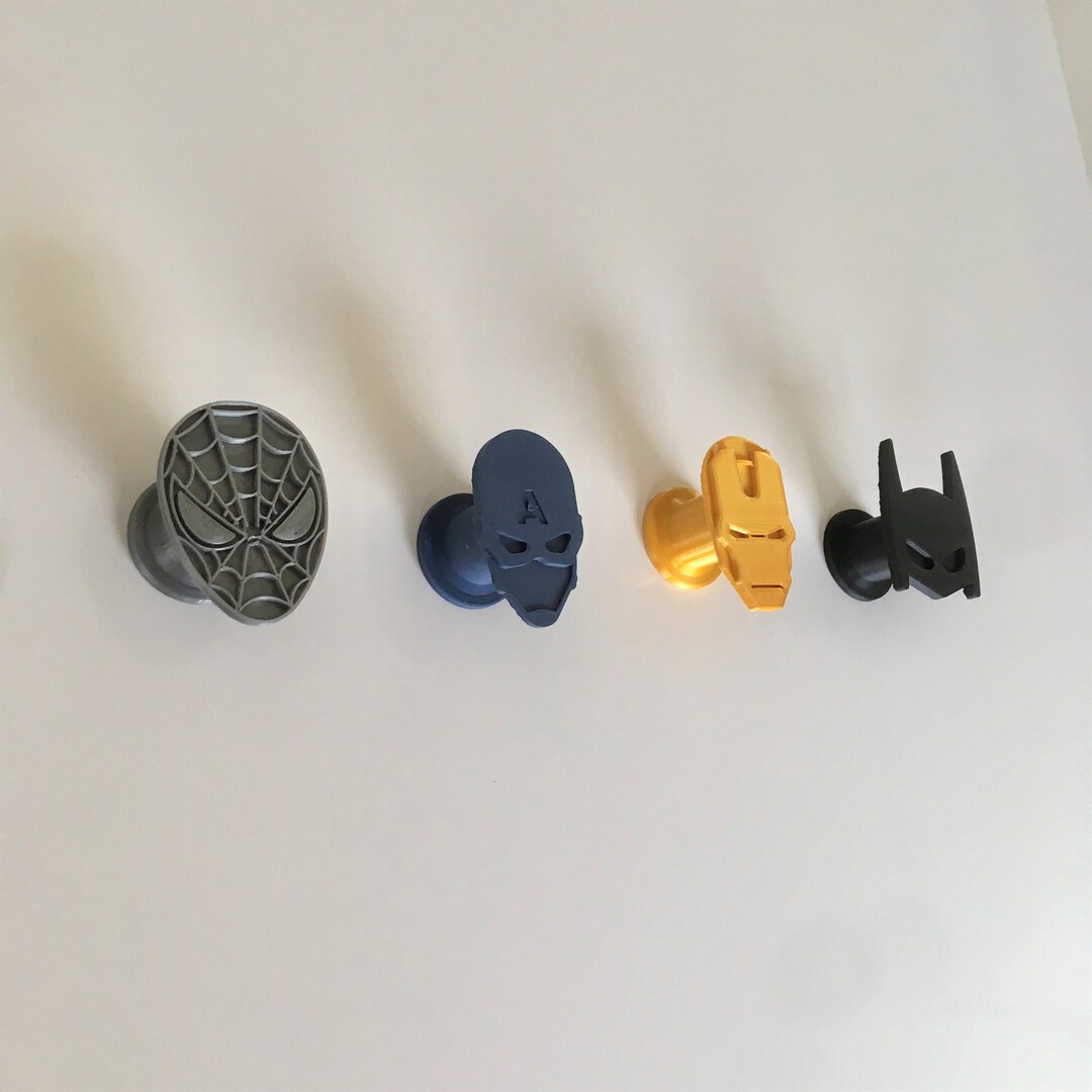 Pack 4 Super Coat Hooks Superhero Inspired Coat Rack / Coat Hook - Etsy